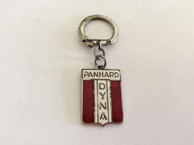 PORTE CLEFS ÉMAILLÉ Panhard Dyna-garage-voiture -vintage -keychain-B40 ...