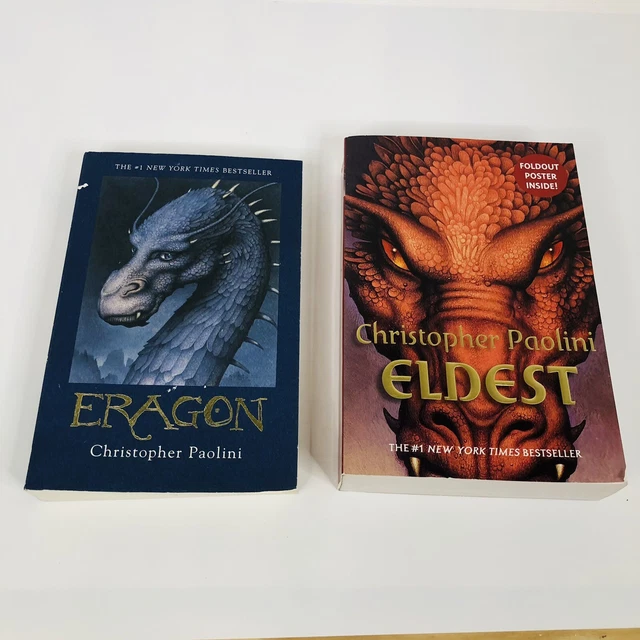 2 INHERITANCE CYCLE Eragon Eldest Christopher Paolini Trade Paperback ...