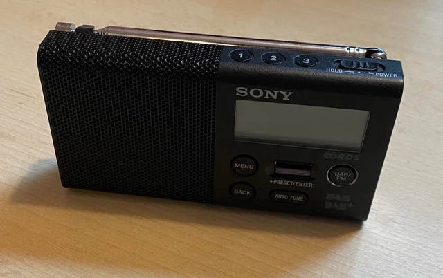 SONY XDR-P1DBP DAB/FM Rechargeable Radio £63.12 - PicClick UK