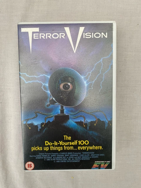 TERROR VISION RARE VHS Video £4.99 - PicClick UK