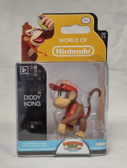 WORLD OF NINTENDO Diddy Kong 2.5 Inch Figure - new £14.99 - PicClick UK