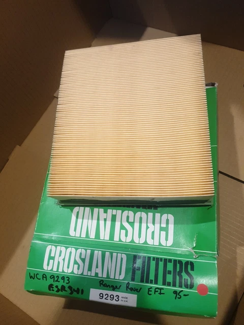CROSLAND AIR FILTER Ca9293 Range Rover V8 Efi 1995 On = Esr341 $39.00 ...