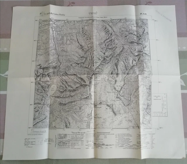 OLD TEMU' MAP Map Sheet 20 Military 1931 Military £12.77 - PicClick UK
