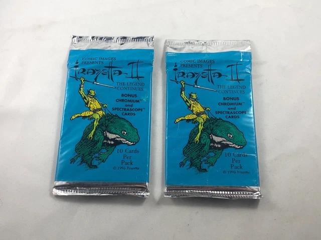 1993 COMIC IMAGES Frazetta Ii The Legend Continues Lot Of (2) Sealed ...