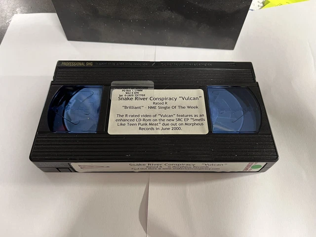 SNAKE RIVER CONSPIRACY - Vulcan (rated R) Rare VHS £15.00 - PicClick UK