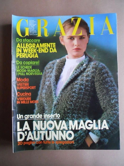 GRAZIA N 2030 1980 Rivista di Moda - [G576] EUR 9,15 - PicClick FR