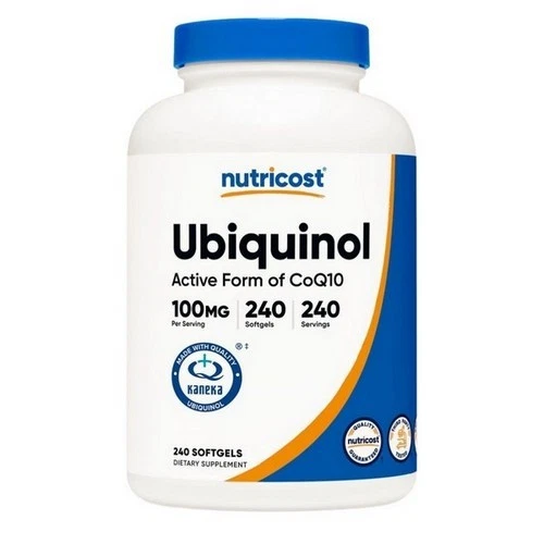 UBIQUINOL SOFTGELS 100 Mg 240 Count By Nutricost £100.73 - PicClick UK