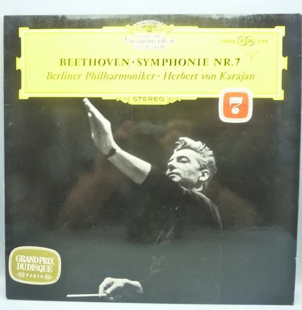 LP VINYL BEETHOVEN Berliner Philharmoniker Herbert von Karajan Symphonie Nr. 7 EUR 20,00 ...