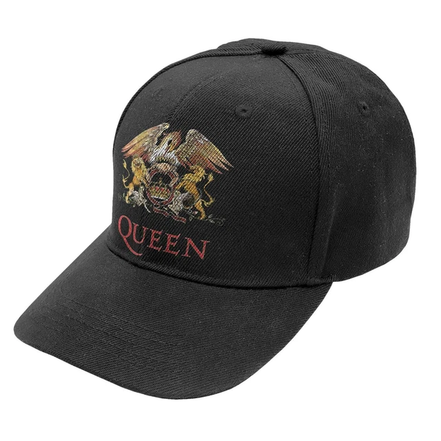 QUEEN MUSIC BAND Logo Black Baseball Hat Cap Fathers Birthday Christmas ...