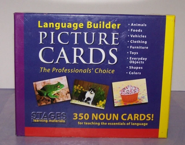 Stages Learning Language Builder Cards FOR SALE! - PicClick UK
