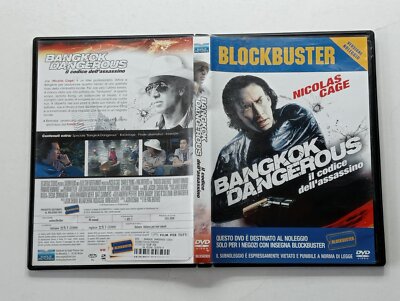 DVD BANGKOK DANGEROUS code the killer Nicolas Cage (Ver. Rental) £2.05 - PicClick UK