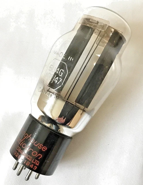 RARE 5U4G TUBE Valve 110E/47 U52 For Tannoy Leak TL12.1 Pye KT66 Valve ...