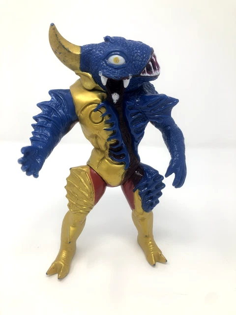 1993 MIGHTY MORPHIN Power Rangers -8" Goo Fish Evil Monster Figurine ...