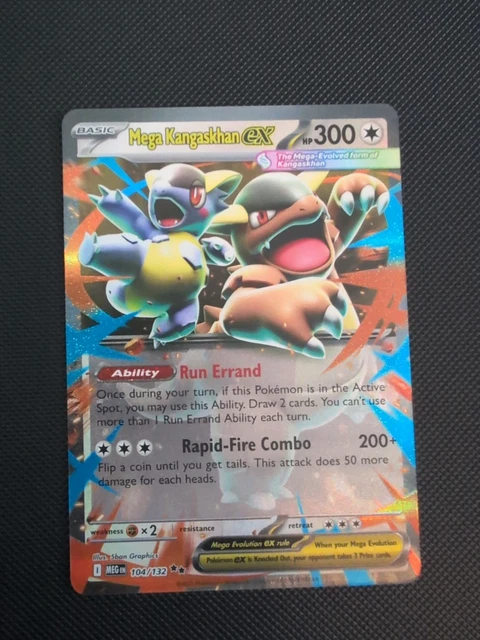 POKÉMON TCG MEGA Evolutions Mega Kangaskhan Ex 104/132 £1.16 - PicClick UK