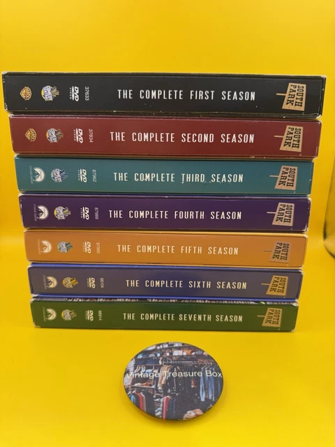 SOUTH PARK DVD All Box Set Complete Seasons 1-7 Region 4 $99.99 ...