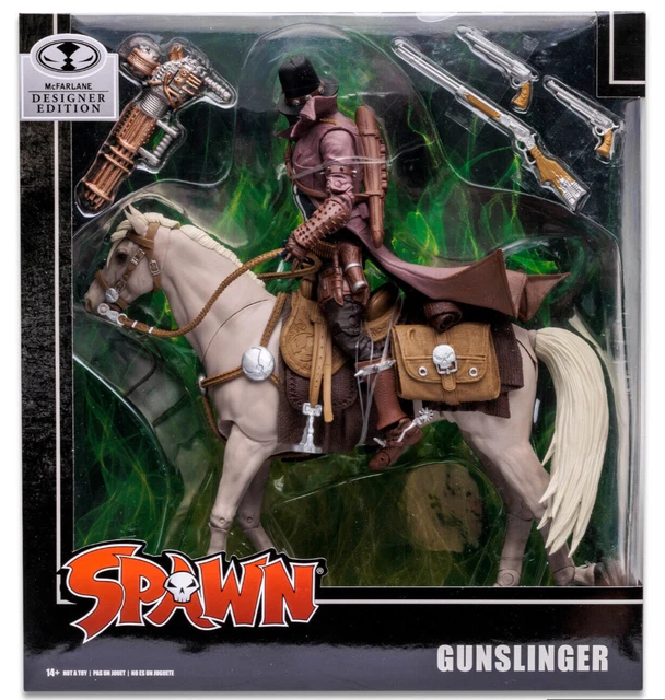MCFARLANE TOYS GUNSLINGER Spawn with Horse Exclusive Toy of the Year ...