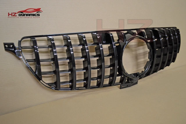 BLACK GT FRONT Grill Grille For Mercedes Gle 2015 2018 Suv W166 W ...