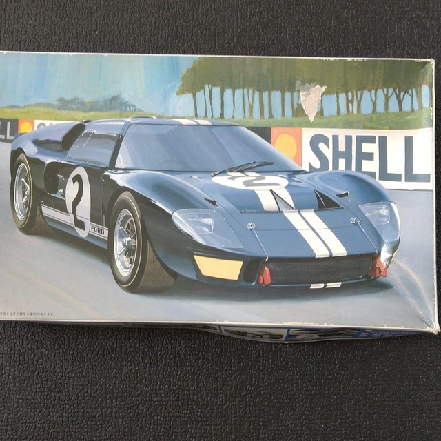 FORD GT40 MK2 1966 Le Mans 124 Scale Model Kit New Damaged Box £87.74 ...