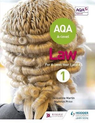 AQA A-LEVEL LAW for Year 1/AS, Jacqueline Martin, £33.47 - PicClick UK