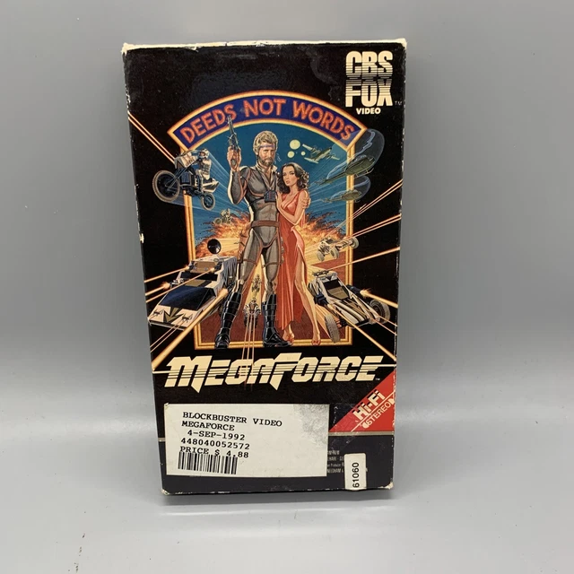 MEGAFORCE VHS 80'S Sci-Fi Barry Bostwick EUR 10,59 - PicClick FR