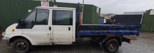 FORD TRANSIT MK6 Dropside Tipper Body Ram & Pump Steel Crew Double Cab ...