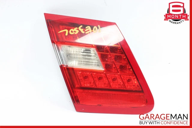 10-13 MERCEDES W212 E350 E63 AMG Sedan Rear Left Inner Tail Light Lamp ...