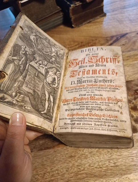 BIBLIA DIE GANZE Heilige Schrift Altes u. Neues Testerment EUR 245,00 ...