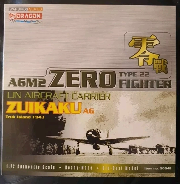 DRAGON WINGS WARBIRDS A6M2 Zero Type 22 Fighter Zuikaru AG item:50042 1 ...