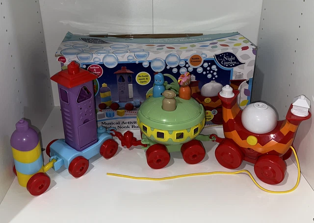 IN THE NIGHT Garden Ninky Nonk Musical Activity Bubble Train Kids ...