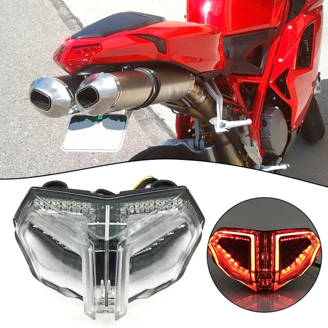 QUICK AND EASY Upgrade with Integrated LED Tail Light for Ducati 848 ...