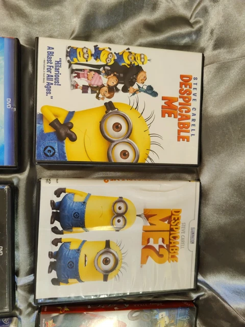 DISNEY PIXAR KIDS 12 Movie Lot Despicable Me 1&2 Finding Dory Frozen ...
