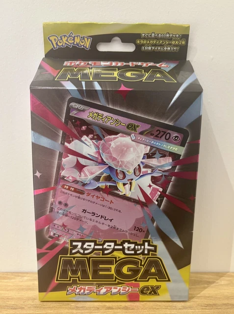 POKEMON CARD GAME Starter Set MEGA Diancie ex Japanese TCG Deck New ...