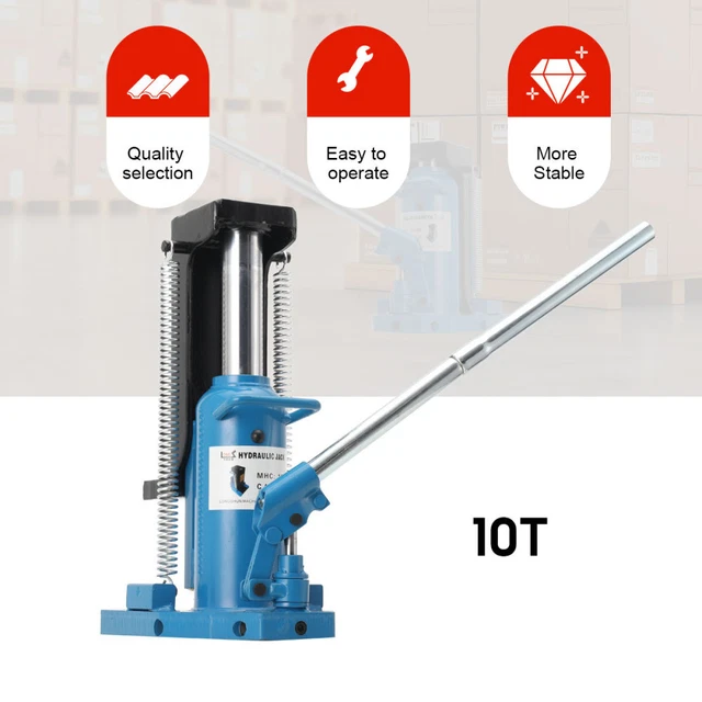 HYDRAULISCHER WAGENHEBER MASCHINENHEBER 10 Tonnen Wagenheber Hebeböcke EUR 140,46 - PicClick DE