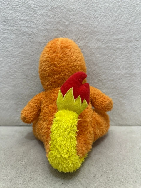 RARE! BANPRESTO JAPANESE import fluffy Charmander Pokemon soft toy ...