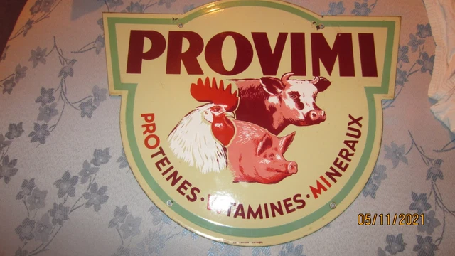 PLAQUE ÉMAILLÉE &PROVIMI& double face EUR 151,00 - PicClick FR