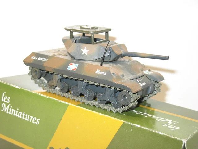 SOLIDO, CHAR M10 Destroyer Military Camo " Demon " with A Roof Tank £33 ...
