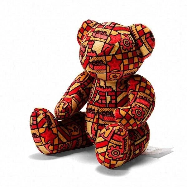 PLUSH TEDDY BEAR Craig and Karl Bear Yellow 24cm Plush Toys R Us £28.38 ...