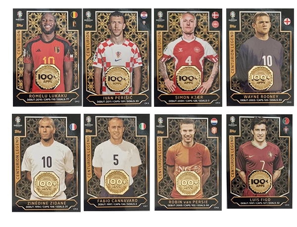 TOPPS UEFA EURO 2024 Match Attax Trading Cards - CENTURION CM1-CM9 a ...