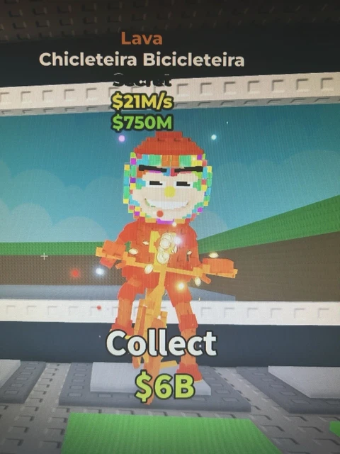CHICLETEIRA BICICLETERA STEAL A BRAINROT ROBLOX SAB £28.76 - PicClick UK