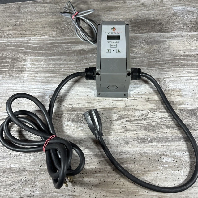 GREENHEAT TECH NEMA Type 4X Watertight Digital Thermostatic Controller ...