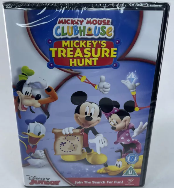 DISNEY JUNIOR - Mickey Mouse Clubhouse: Treasure Hunt - New & Sealed ... DISNEY JUNIOR - Mickey Mouse Clubhouse: Treasure Hunt - New & Sealed ...