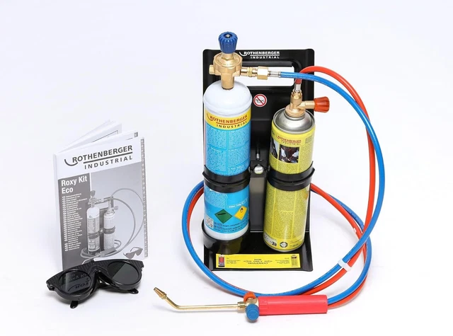 ROTHENBERGER ROXY KIT Eco Autogenschweißgerät Hartlötgerät Schweißgerät ...