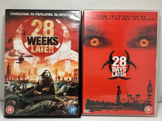 28 DAYS LATER/28 Weeks Later (Box Set) (DVD, 2007) £21.52 - PicClick UK