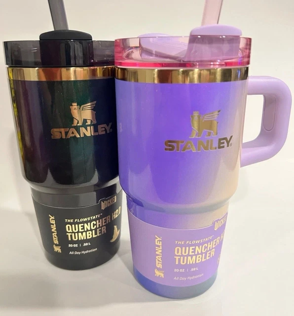 STANLEY X WICKED For Good Glinda Elphaba 20 Oz Quencher Tumbler ...