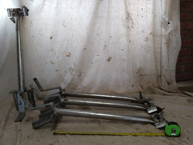 4 X HERAS Fence Bottom Support Leg Brace 50cm £24.00 - PicClick UK