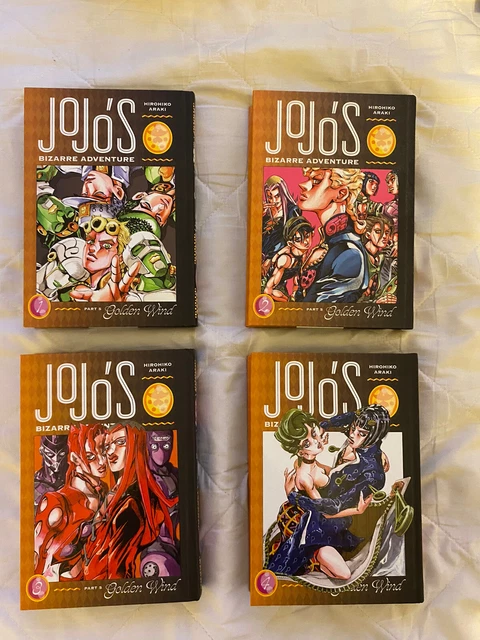 Jojos Bizarre Adventure Part 5 Golden Wind Vol 1 4 English Manga