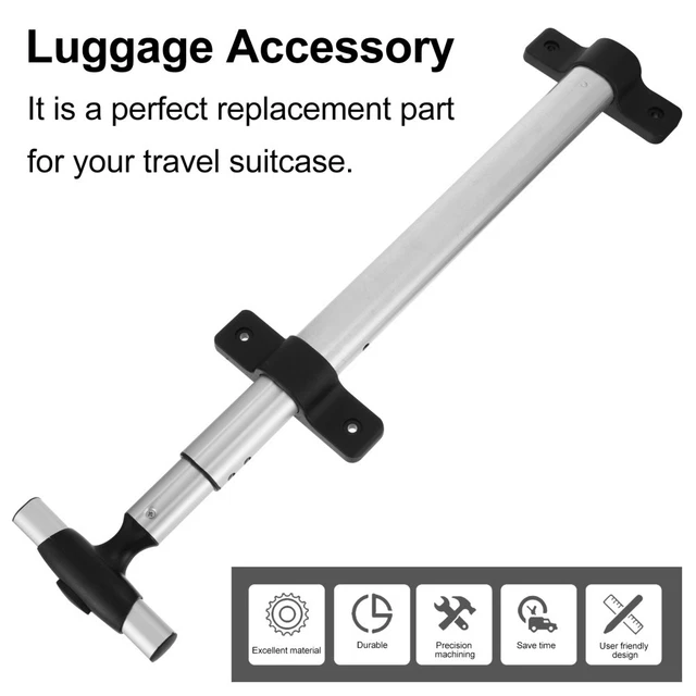SUITCASE HANDLE TELESCOPIC Aluminum Alloy Pull Rod Travel Luggage ...