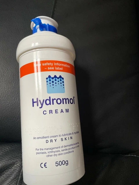 HYDROMOL CREAM PUMP 500g (brand new, fully sealed) £16.00 - PicClick UK