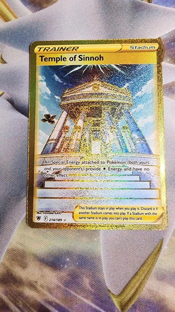 TEMPLE OF SINNOH 214/189 Gold Astral Radiance Pokemon $5.00 - PicClick CA