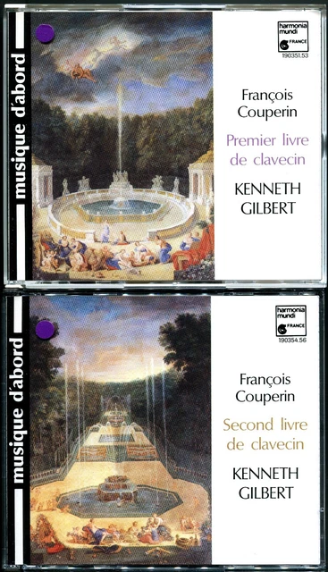 FRANCOIS COUPERIN, LIVRE De Clavecin, Kenneth Gilbert, 2x3CD-Set ...